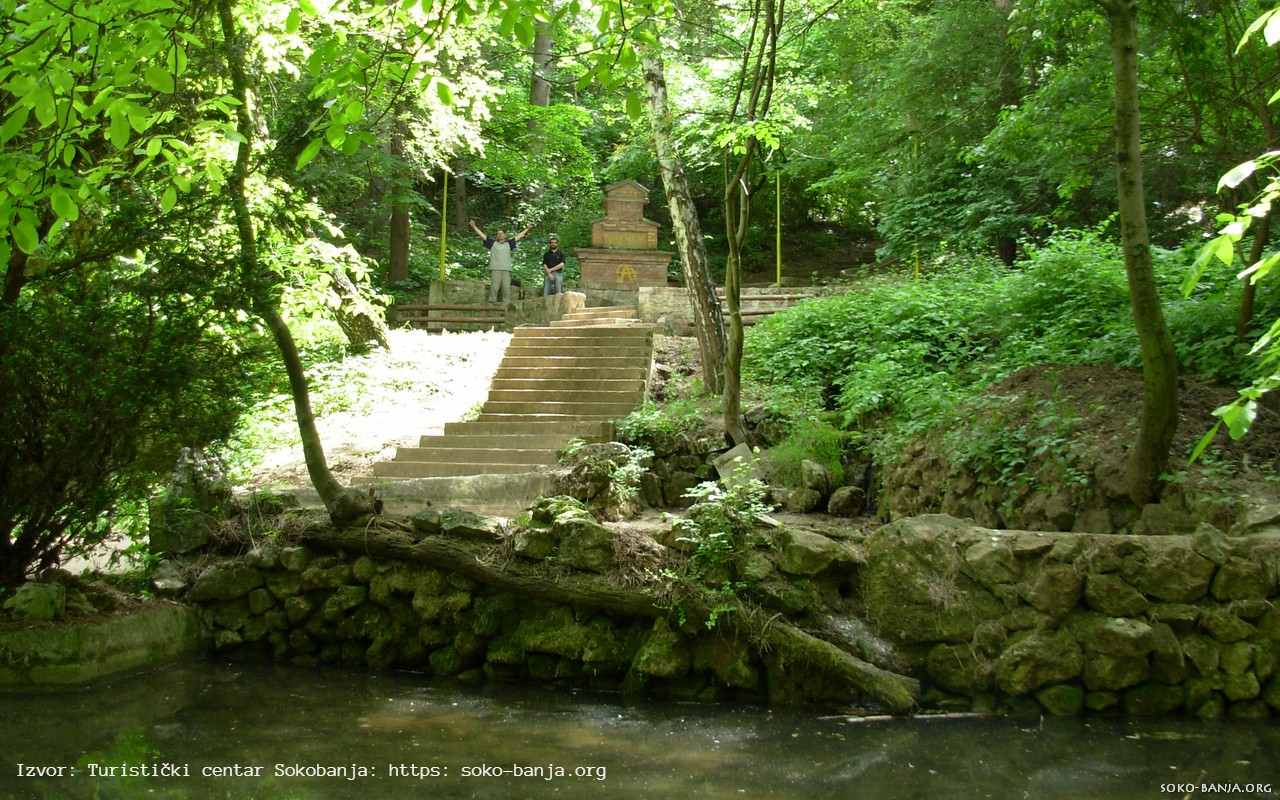Park Vrelo - Borići Prirodna atrakcija u Sokobanji