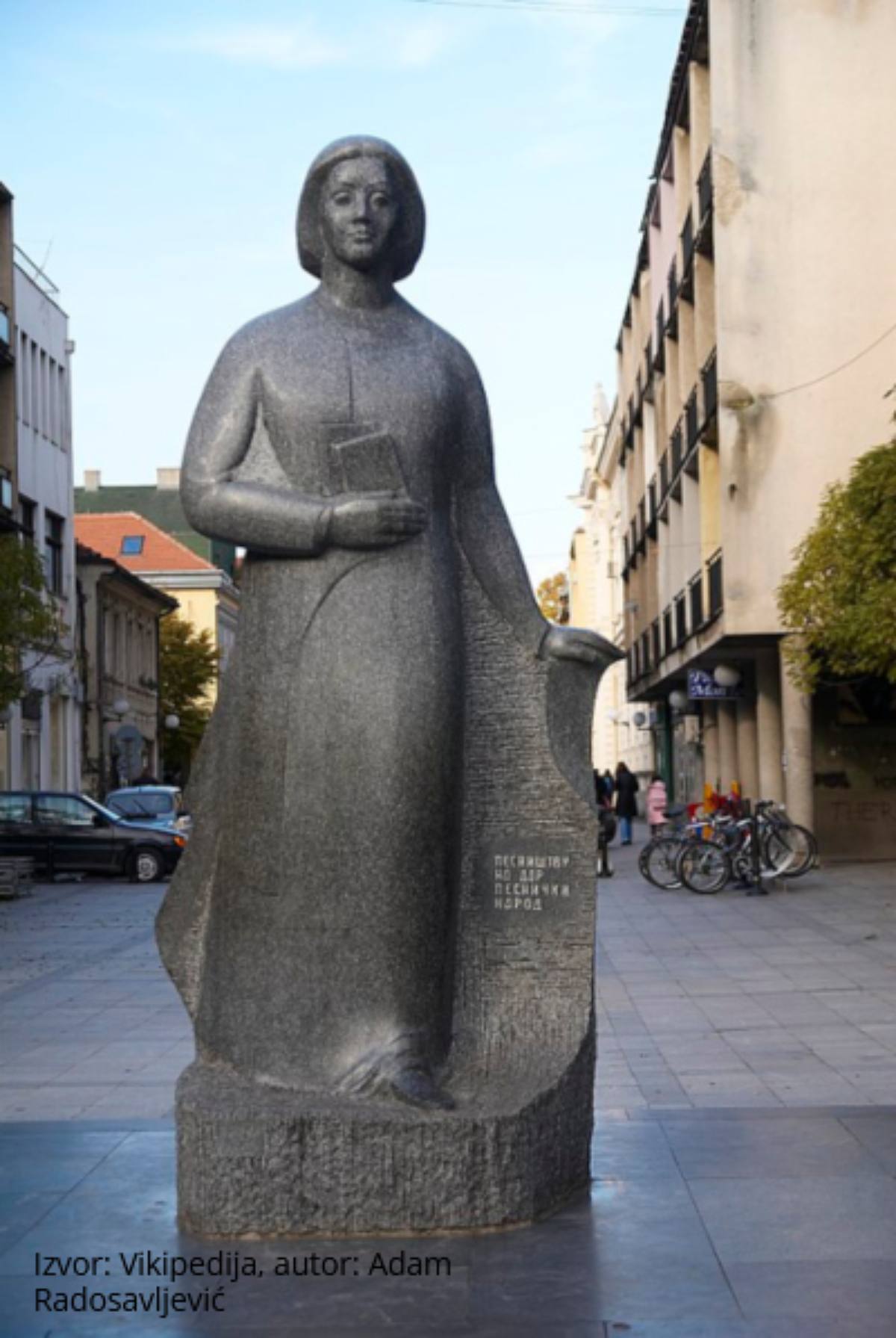 Spomenik Desanki Maksimović - Čuvar od Zaborava